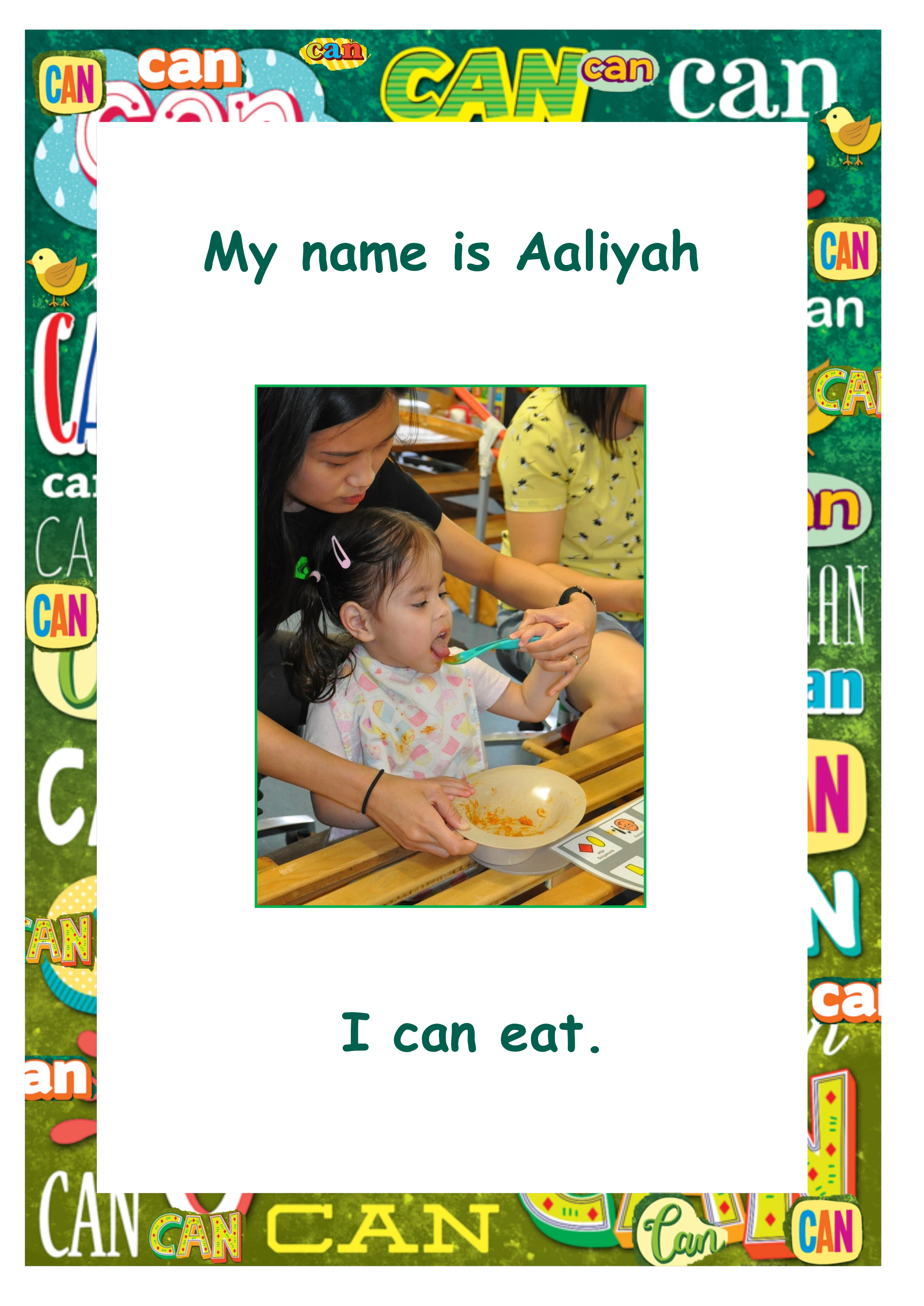 2021 "I Can" Posters - Carson Street School